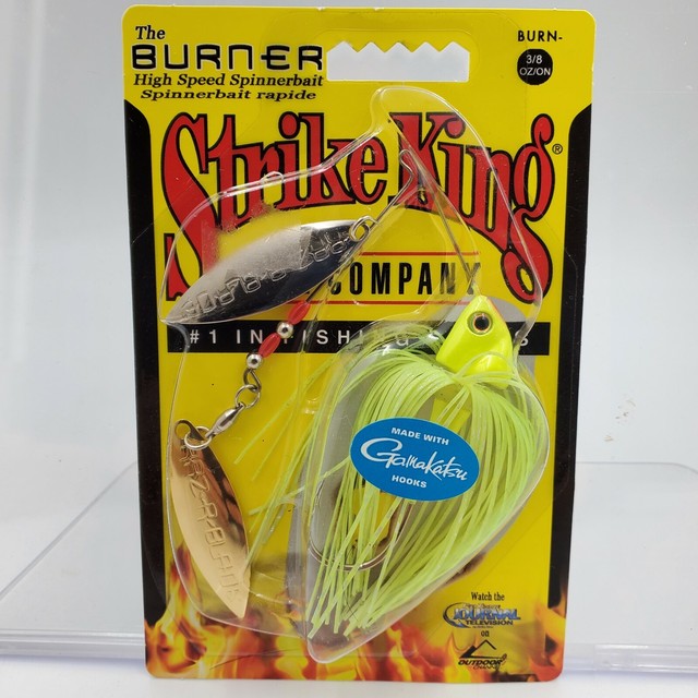 Strike King Spinnerbait Burner Willow Smokey Shad 3/8oz for sale online ...