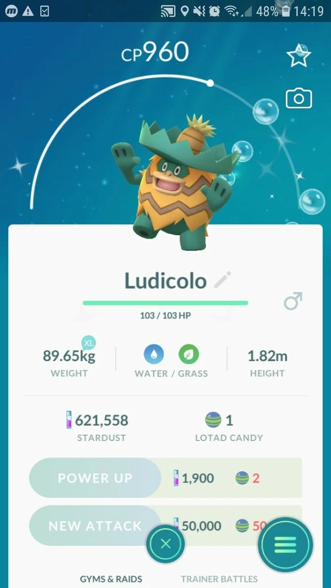 Ludicolo Evolution
