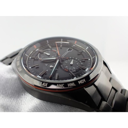 Citizen Attesa H800-T025871 AT8185-62E Eco Drive Titanium Box Solar ...