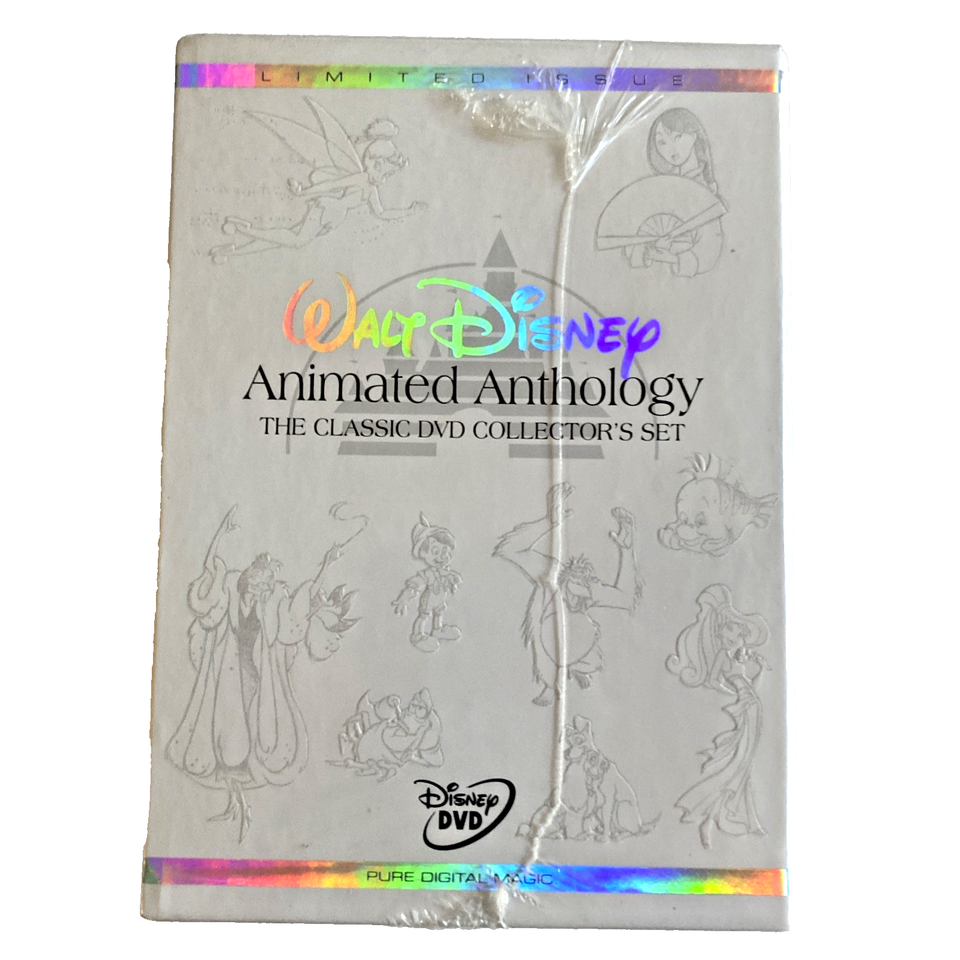WALT DISNEY Animated Anthology 9 DVD Box Set 717931007209 Sealed ...