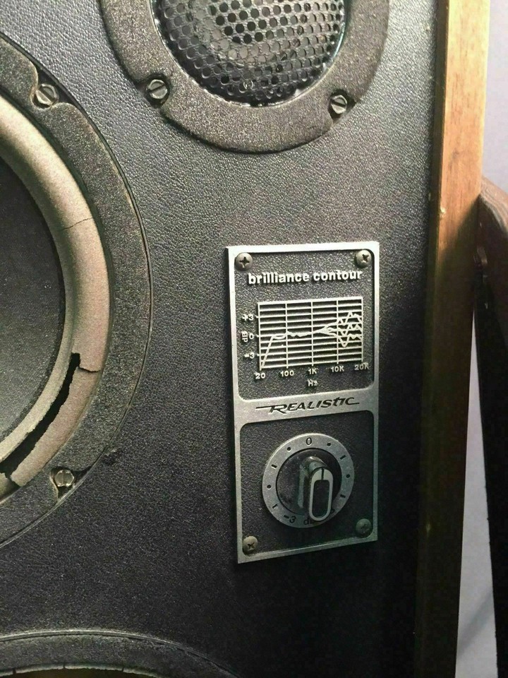 Realistic Optimus 10 Brilliance Contour Speakers With Floor Stand ...