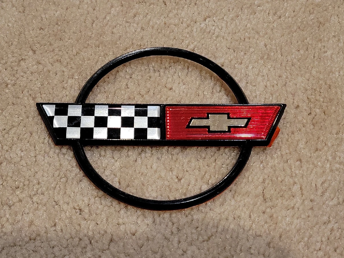 Chevy Logo With Checkered Flag