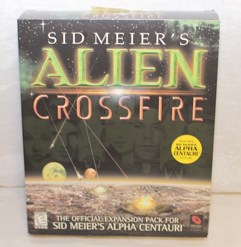 Alien Crossfire Sid Meier's Expansion pack for Alpha Centauri PC Game NEW | eBay