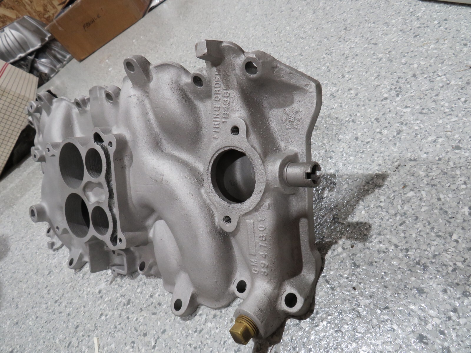 1969 Corvette 427/390HP Intake Manifold--GM #3947801--1 year only part ...