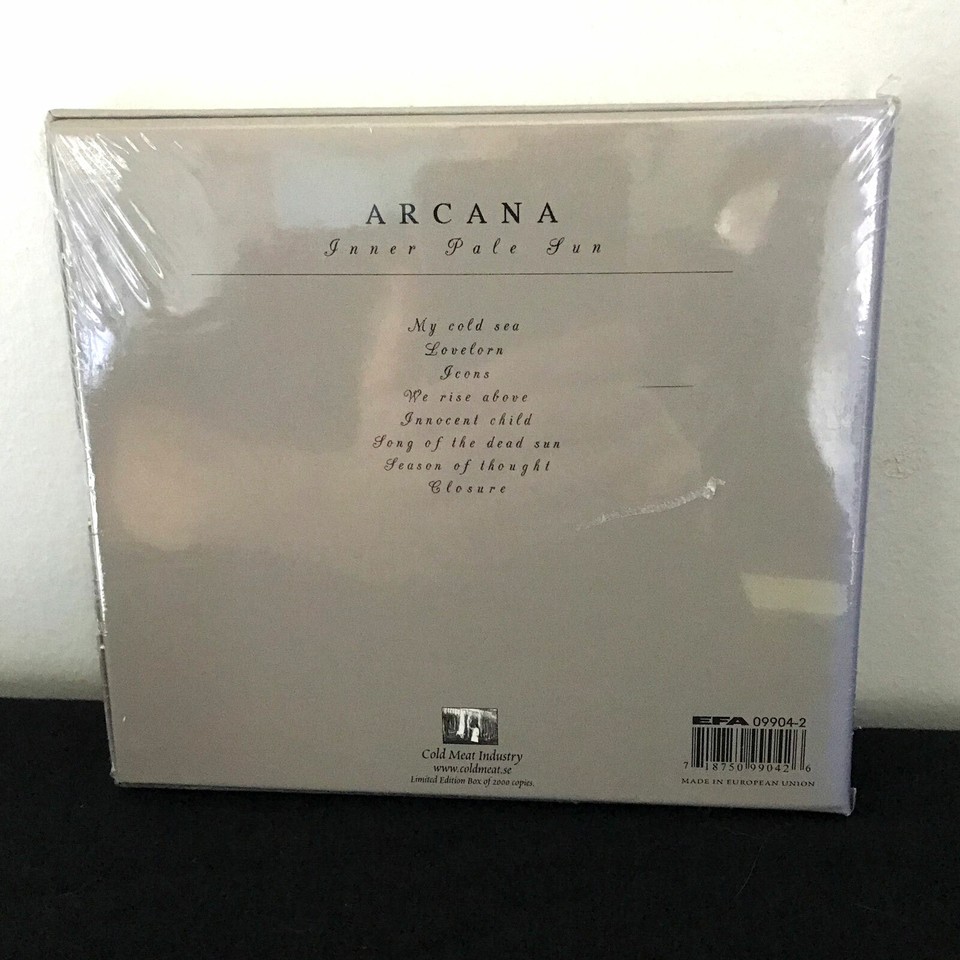 Arcana: "Inner Pale Sun" CD Box CMI-121 [goth dark ambient cold meat ...