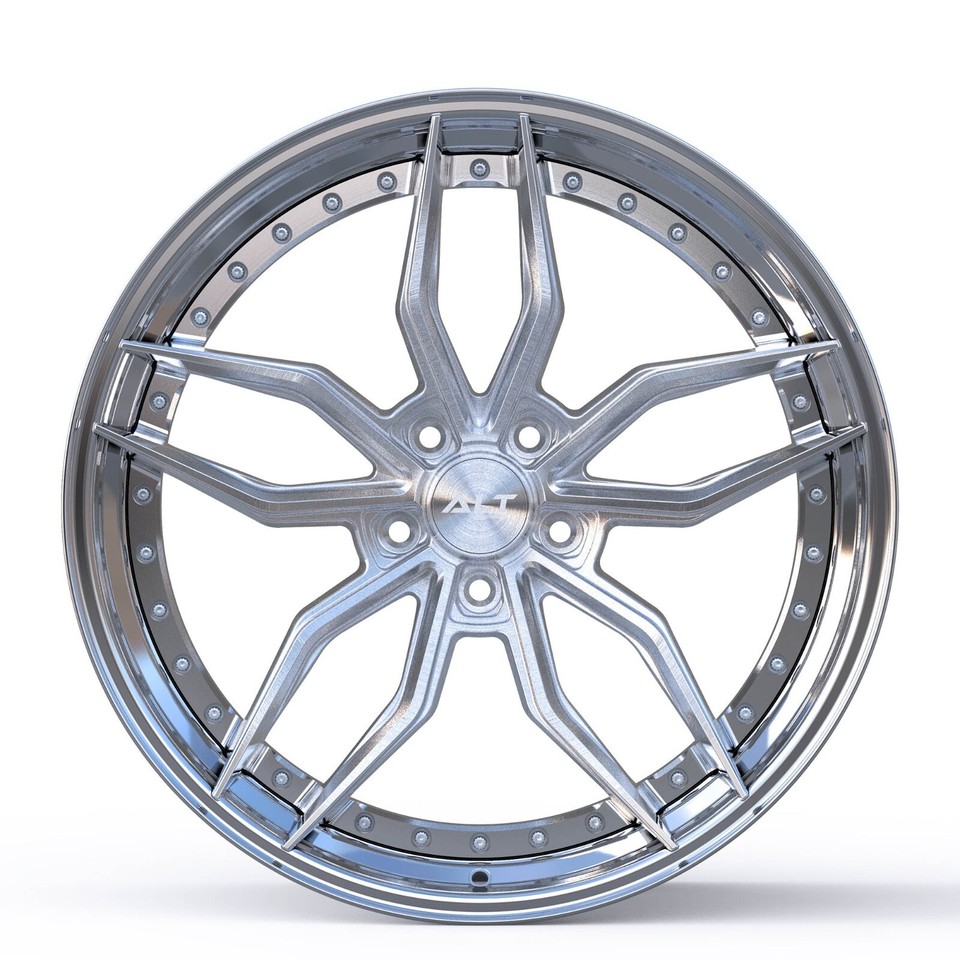 19" 20" DL17 Forged Brushed Aluminum wheels for C8 Corvette Z51 rim ...