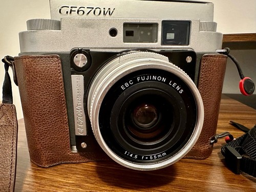 Fujifilm GF670W Professional 120/220 Film Camera | eBay