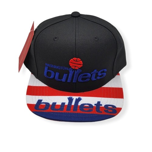 Mitchell & Ness Washington Bullets Swingman Pop HWC Adjustable Snapback ...