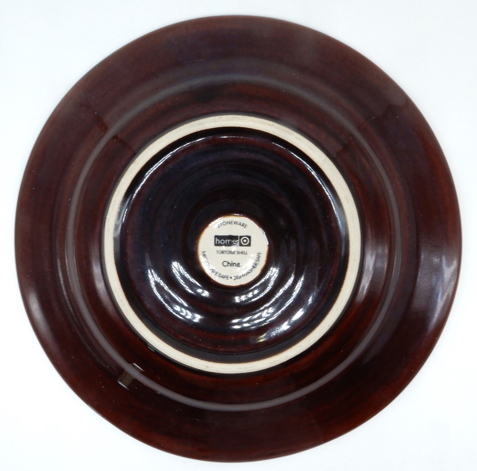 Target Home Stoneware TORTOISE SHELL Rimmed Bowls & Dinner Plates | eBay