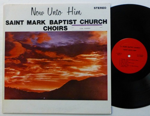 Saint Mark Baptiste Church Choirs Aujourd'Hui À Him LP Gospel #2045 | eBay