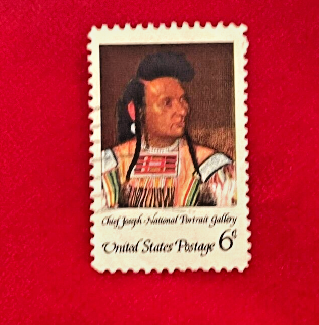 Chief Joseph, National Portrait Gallery-6 cent Stamp | eBay