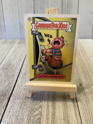 1987 Topps Trading Card Garbage Pail Kids Sticker Locked Dorian #379a ...