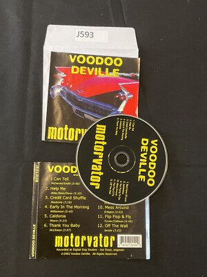 Motorvator by Voodoo DeVille (CD, 2002) NO CASE#J593 685747021220| eBay
