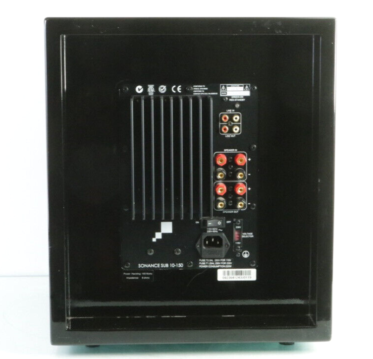 Sonance SUB 10-150 10'' Powered Subwoofer (Gloss Black) n387 | eBay