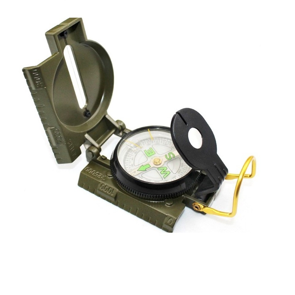 Portable Outdoor Military Army Hiking Camping Len Survival Lensatic ...