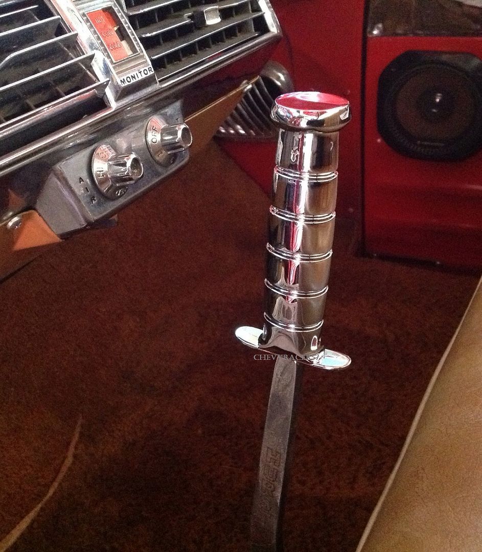 Chrome Aluminum USMC Fighting Knife Shifter Shift Knob Handle Column ...