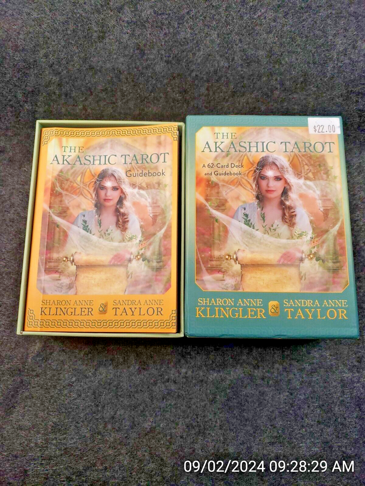 The Akashic Tarot: A 62-card Deck and Guidebook (C2B4) 9781401950446| eBay