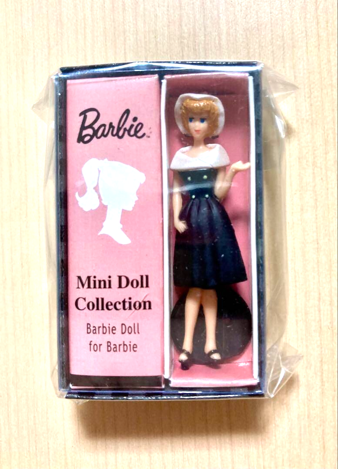 BANDAI Mini Doll Collection 2003 Set of 6 Tiny Barbie Dolls complete ...