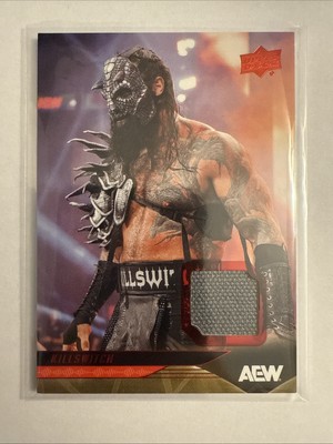 2025 Upper Deck AEW Killswitch Luchasaurus #13 Red Memorabilia Relic | eBay