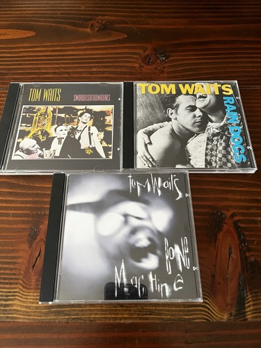 Tom Waits Swordfishtrombones, Rain Dogs, Bone Machine CDs | eBay