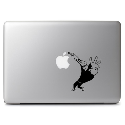 Vinyl Decal Sticker for Johnny Bravo Macbook Laptop Car Window Bumper ...