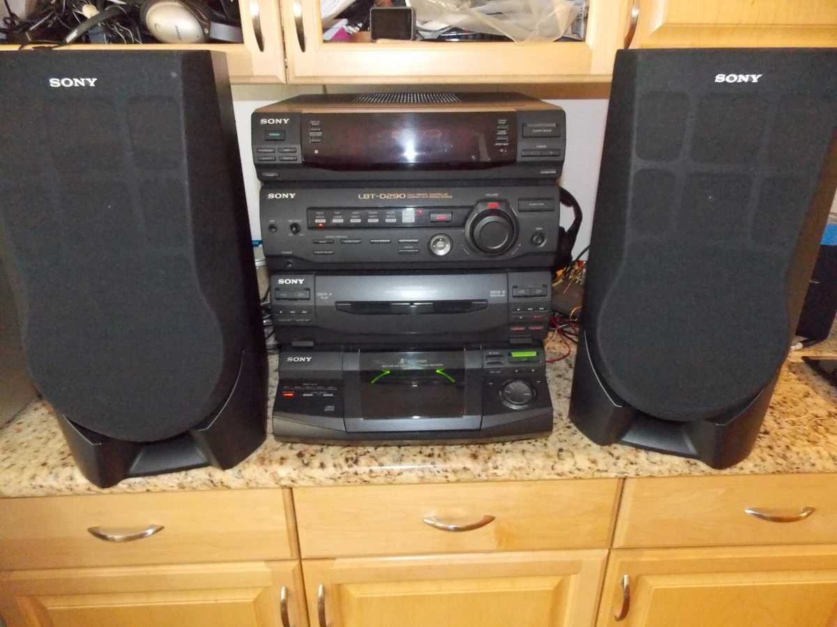 Sony Stereo System With Subwoofer