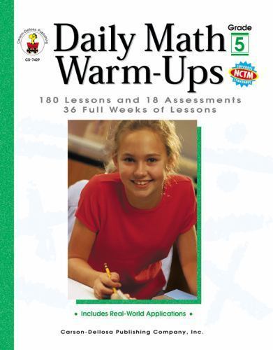 Daily Ser.: Daily Math Warm-Ups, Grade 5 by M. J. Owen (2002, Trade ...