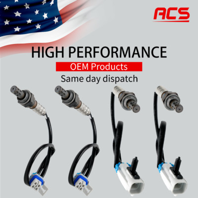4X Upstream+Downstream Oxygen O2 Sensor OEM For Chevy Silverado GMC ...