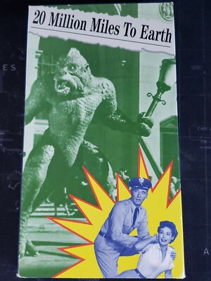 20 Million Miles To Earth-VHS-Columbia-Sci-Fi/Alien-Ray Harryhausen ...