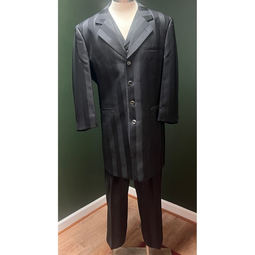 Falcone Striped 3 Piece Suit Men's Super 100's Desegno Collezione Men's ...