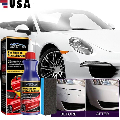 2pcs Car Scratch Remover Repair Tool Polishing Wax Anti Scratch Kit ...