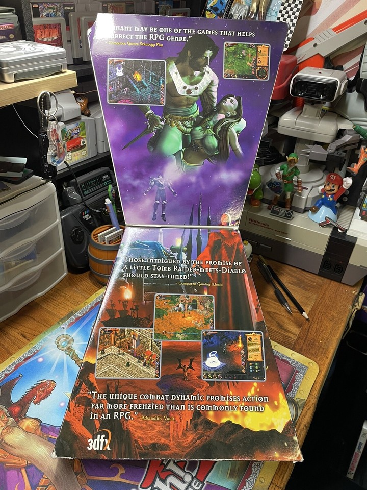 Revenant PC 1999 Vintage Big Box Computer game Eidos Conematix | eBay