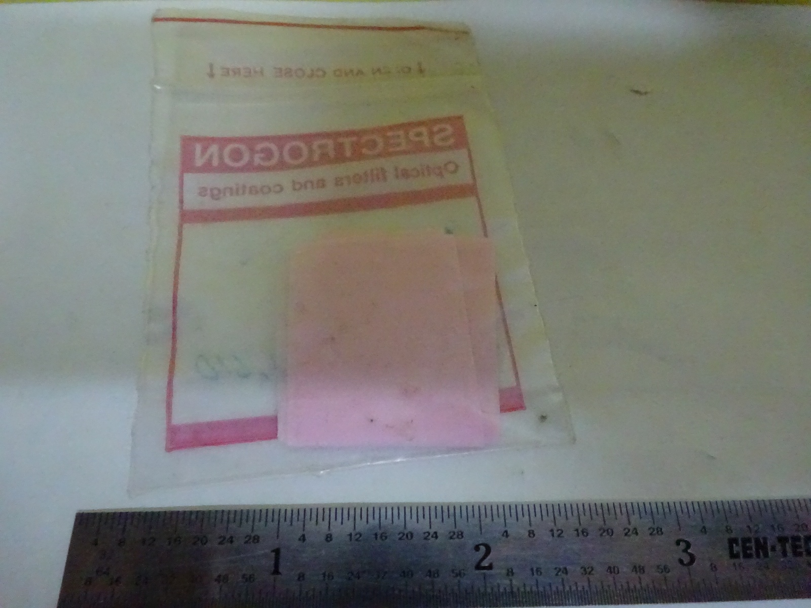 OPTICAL SPECTROGON FILTER LASER OPTICS AS IS BIN#P8-02 | eBay