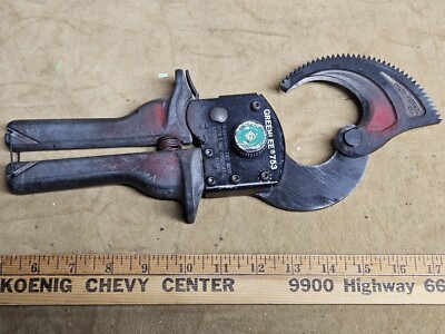 Cable Cutters - Greenlee Ratchet Cutter