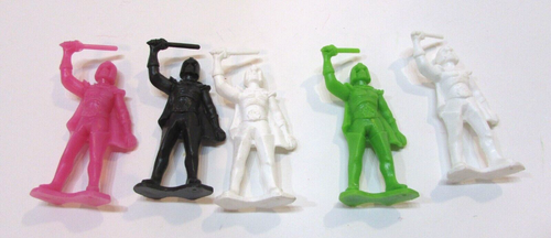 Old 1979 Tim Mee Toys Galaxy Laser Team 2" Green Black Pink White Space ...