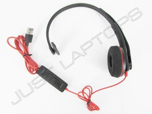 Plantronics Blackwire C3210 USB Wired Headset Skype Zoom Teams 209744 ...