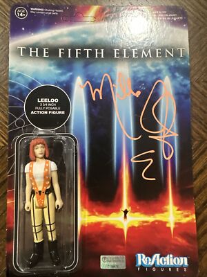 Milla Jovovich Signed Autographed “The Fifth Element” Action Figure ...
