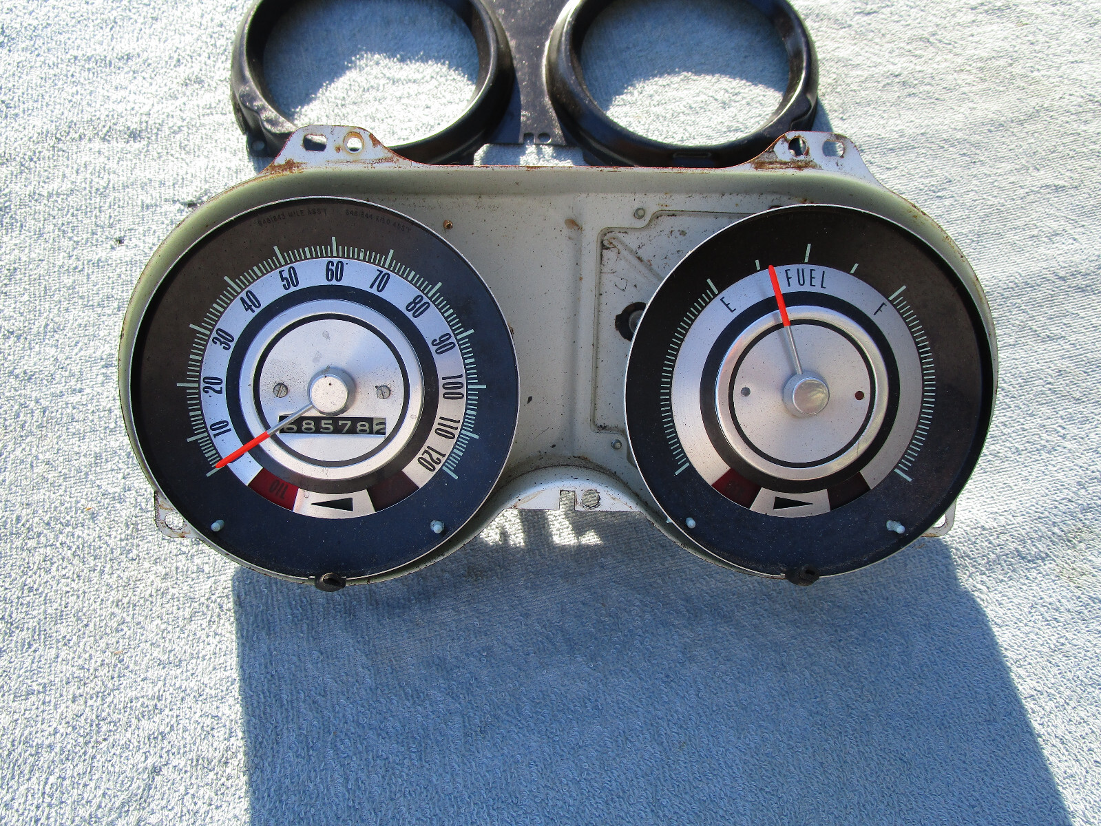 1967-1968 Chevrolet Camaro 120 MPH Speedometer Gauge Cluster | 6457863 ...