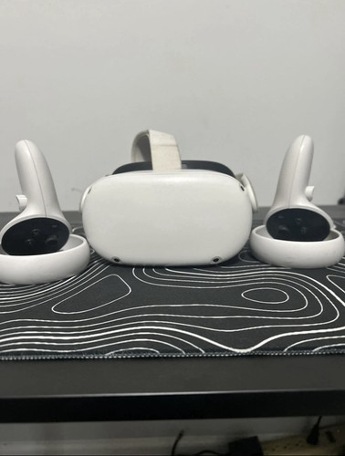 Oculus Quest 2 64GB VR Headset with Controllers, White Pre-owned | eBay