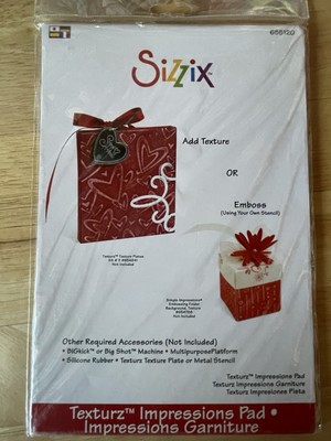 Sizzix Texturz Accessory - Impressions Pad | eBay