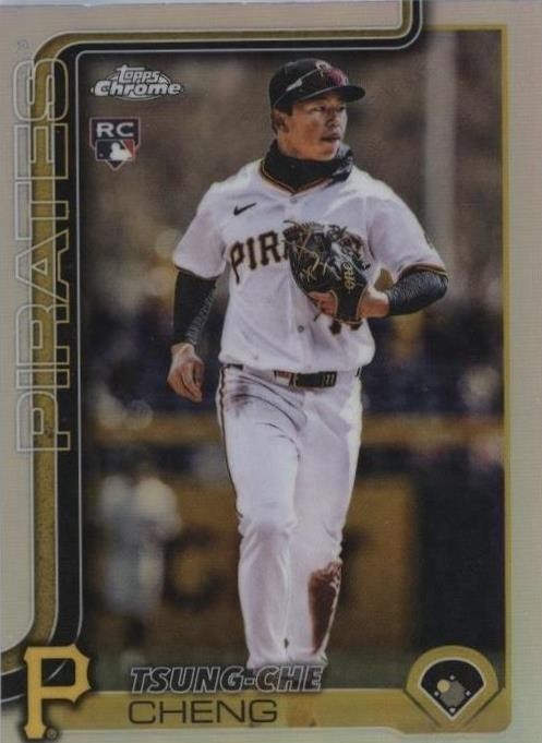 2025 Topps Chrome Update Series - Tsung-Che Cheng #USC74 Refractor (RC ...