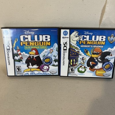 Two Club Penguin Nintendo DS Games - Elite Penguin Force & Herbert’s ...
