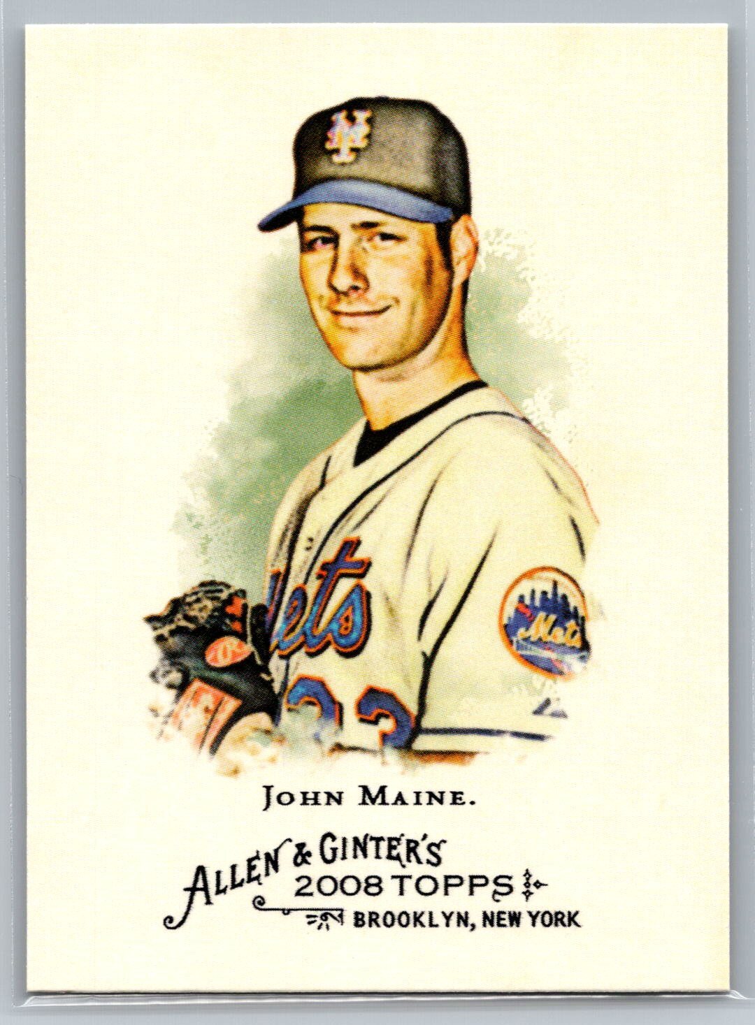 2008 Topps Allen & Ginter Baseball #218 John Maine New York Mets | eBay