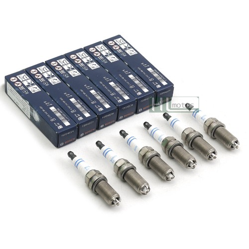 6x Spark Plug Bosch OE for Porsche 911 Boxster Cayman 987 3.6 3.8L ...
