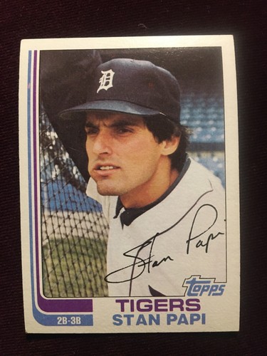 1982 Topps #423 Tigers Stan Papi Baseball Card | eBay