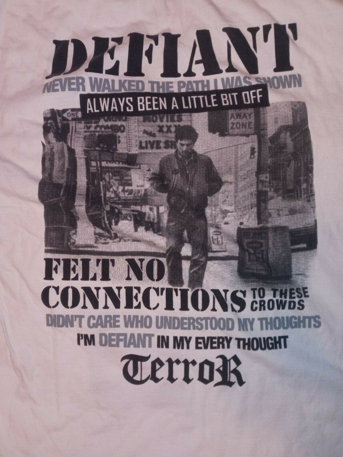 Vintage Terror t-shirt xxl (hardcore, hxc, straightedge, sxe, madball ...