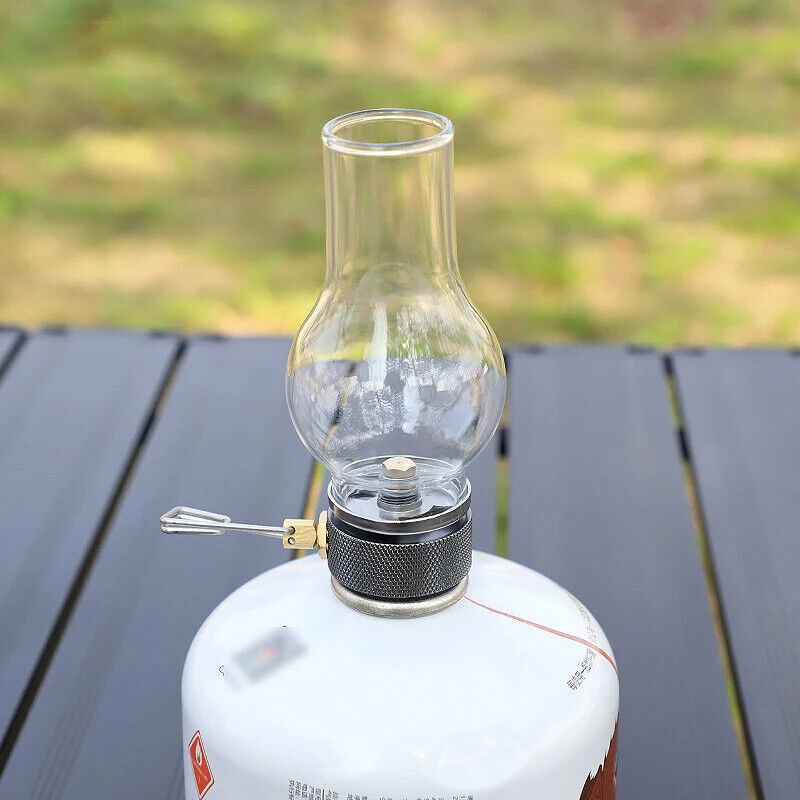 Portable Camping Gas Candle Lamp Light Compact Butane Gas Light Use for ...