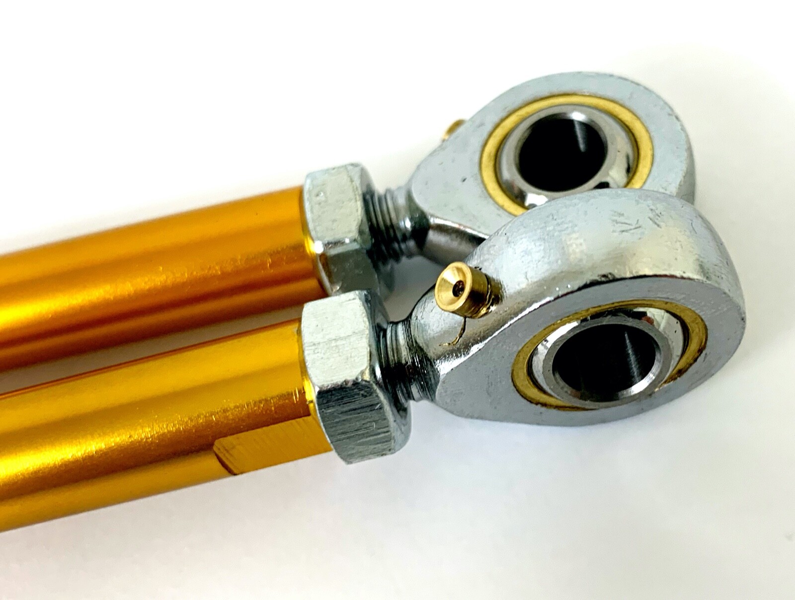 GMAX GO KART A PAIR OF M8 x 230 ALLOY TRACK RODS & ROD ENDS - X30 CADET ...