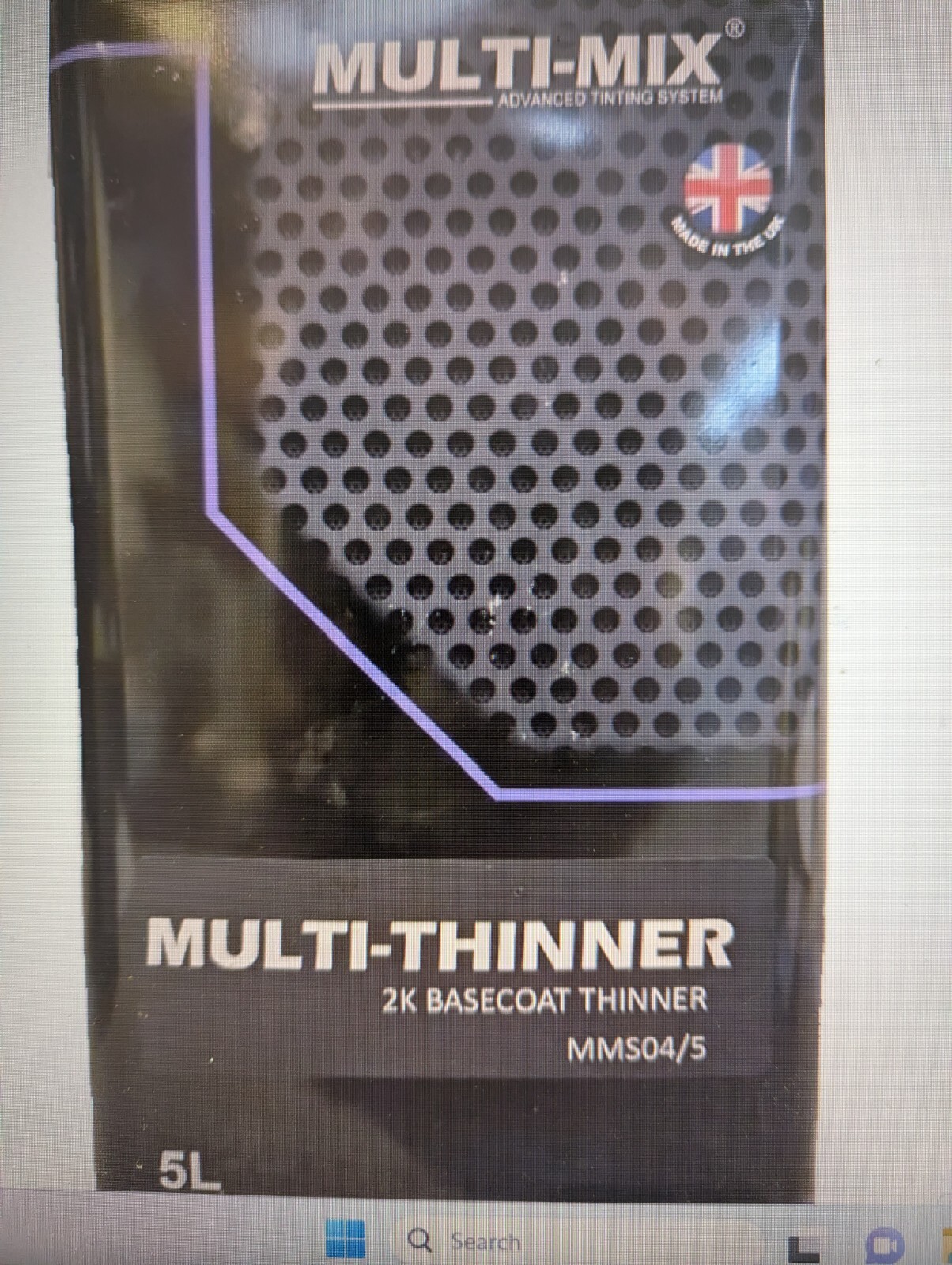 MULTI-MIX MULTI-THINNER 2K BASECOAT THINNERS 5L | eBay UK