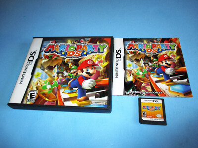 Mario Party DS (Nintendo DS) Lite DSi XL 3DS 2DS w/Case & Manual | eBay